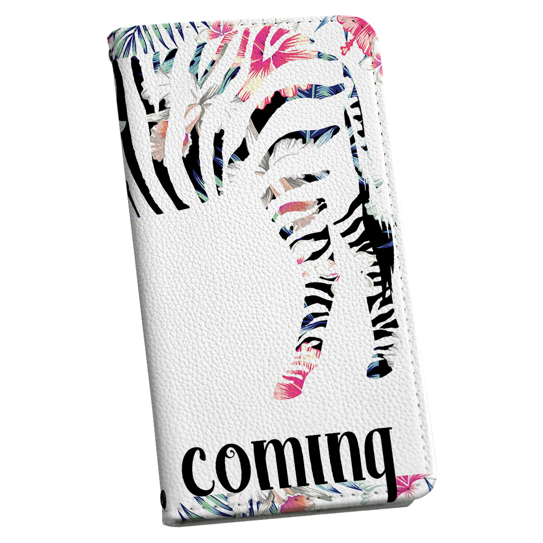 商品特徴・シームレスな全面デザイン（内側は落ち着いたオフホワイト）・外側は高品質の人工革を使用・内側にはスマホを装着するケースが付属・機種専用のカメラホール仕様でケースを装着したままの撮影が可能・ワンセグや動画の視聴に便利な横置きスタンド機...