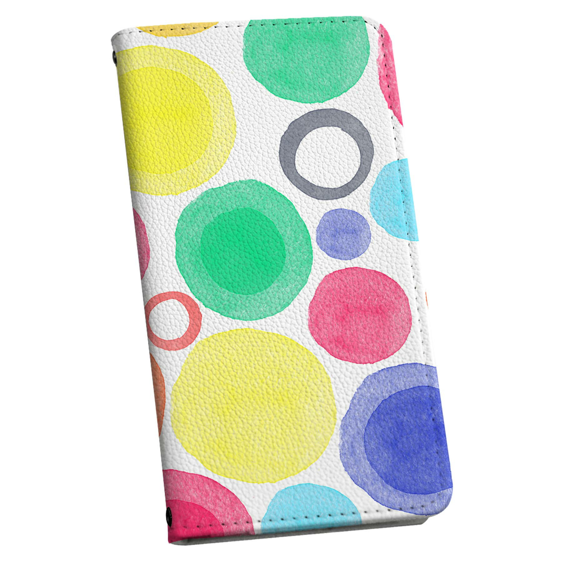 商品特徴・シームレスな全面デザイン（内側は落ち着いたオフホワイト）・外側は高品質の人工革を使用・内側にはスマホを装着するケースが付属・機種専用のカメラホール仕様でケースを装着したままの撮影が可能・ワンセグや動画の視聴に便利な横置きスタンド機...