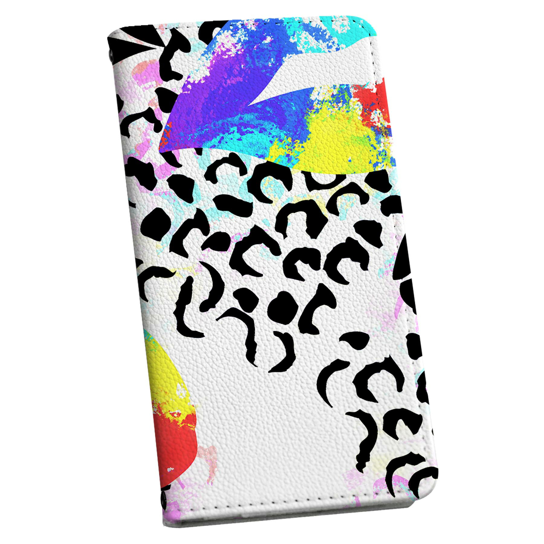 商品特徴・シームレスな全面デザイン（内側は落ち着いたオフホワイト）・外側は高品質の人工革を使用・内側にはスマホを装着するケースが付属・機種専用のカメラホール仕様でケースを装着したままの撮影が可能・ワンセグや動画の視聴に便利な横置きスタンド機...