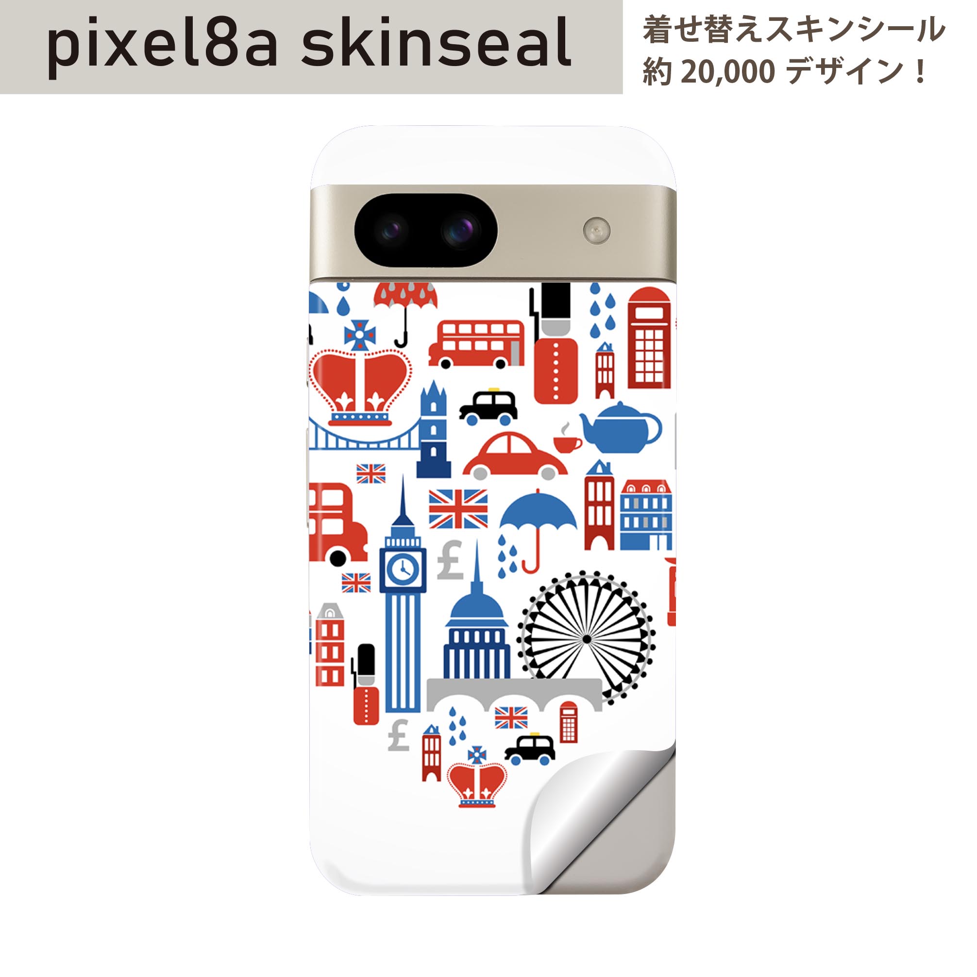 商品特徴・貼るだけでおしゃれに簡単着せ替え、スマホ用デザインスキンシール！・高精細プリントで写真と遜色のない仕上がり！半光沢シートはしっとりツヤのある表現力！・ちょっとしたすり傷からスマホを保護！・「裸で持つ派」の人にはもちろん、シールの上...