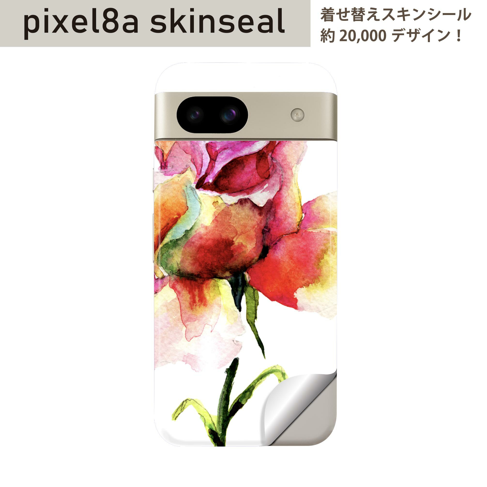 商品特徴・貼るだけでおしゃれに簡単着せ替え、スマホ用デザインスキンシール！・高精細プリントで写真と遜色のない仕上がり！半光沢シートはしっとりツヤのある表現力！・ちょっとしたすり傷からスマホを保護！・「裸で持つ派」の人にはもちろん、シールの上...