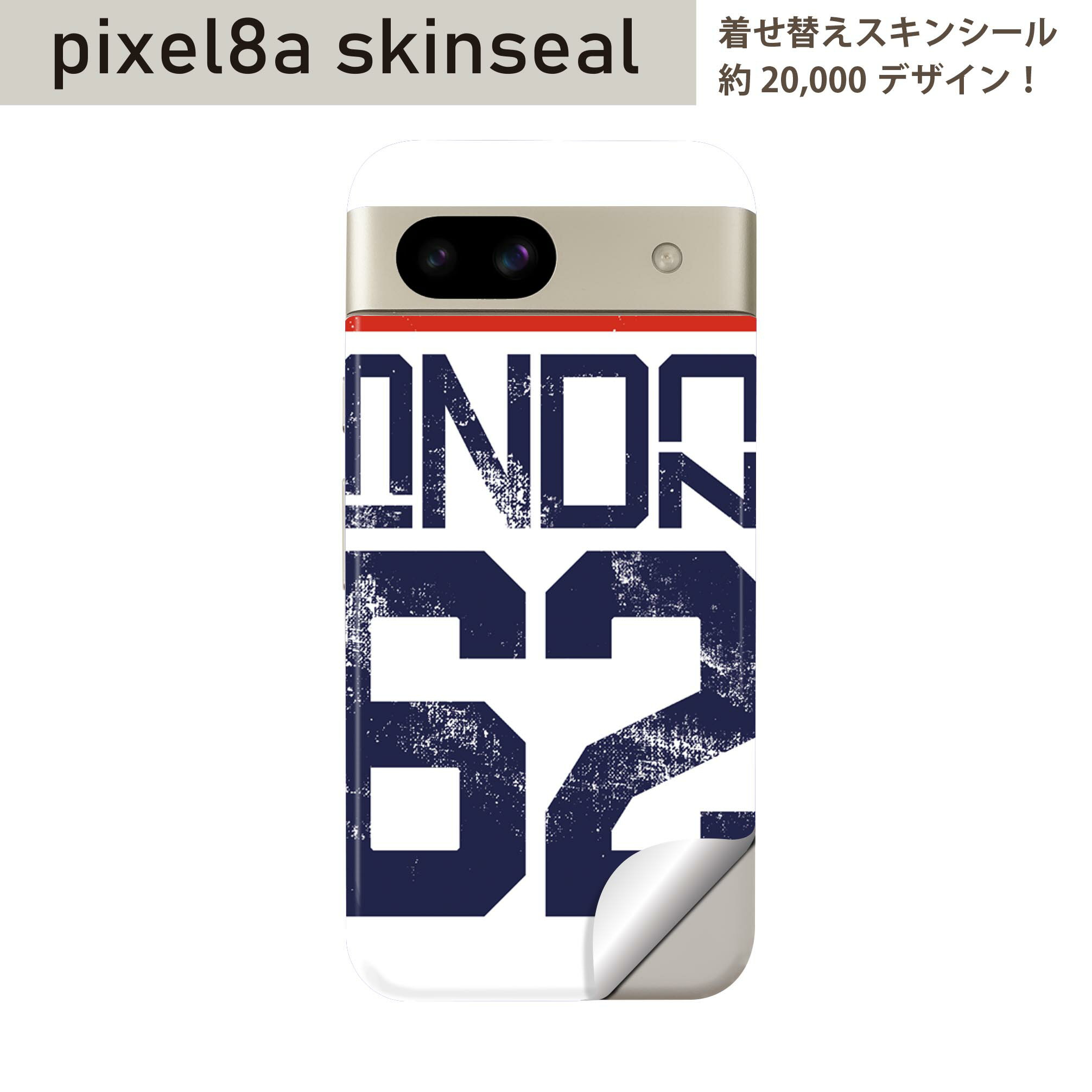 商品特徴・貼るだけでおしゃれに簡単着せ替え、スマホ用デザインスキンシール！・高精細プリントで写真と遜色のない仕上がり！半光沢シートはしっとりツヤのある表現力！・ちょっとしたすり傷からスマホを保護！・「裸で持つ派」の人にはもちろん、シールの上...