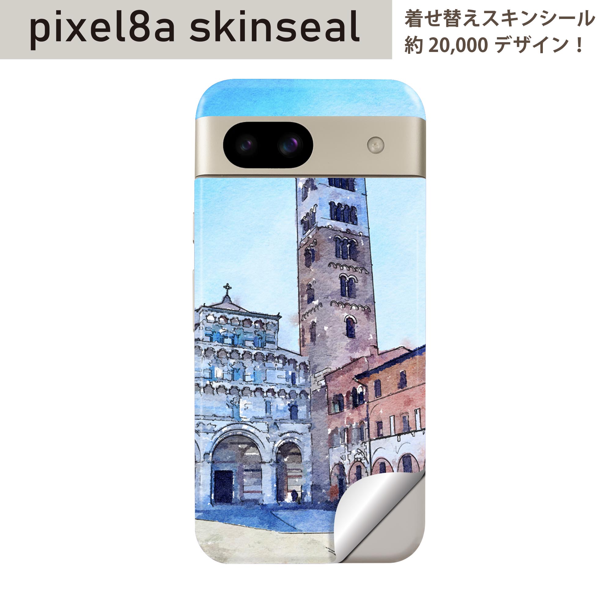 商品特徴・貼るだけでおしゃれに簡単着せ替え、スマホ用デザインスキンシール！・高精細プリントで写真と遜色のない仕上がり！半光沢シートはしっとりツヤのある表現力！・ちょっとしたすり傷からスマホを保護！・「裸で持つ派」の人にはもちろん、シールの上...