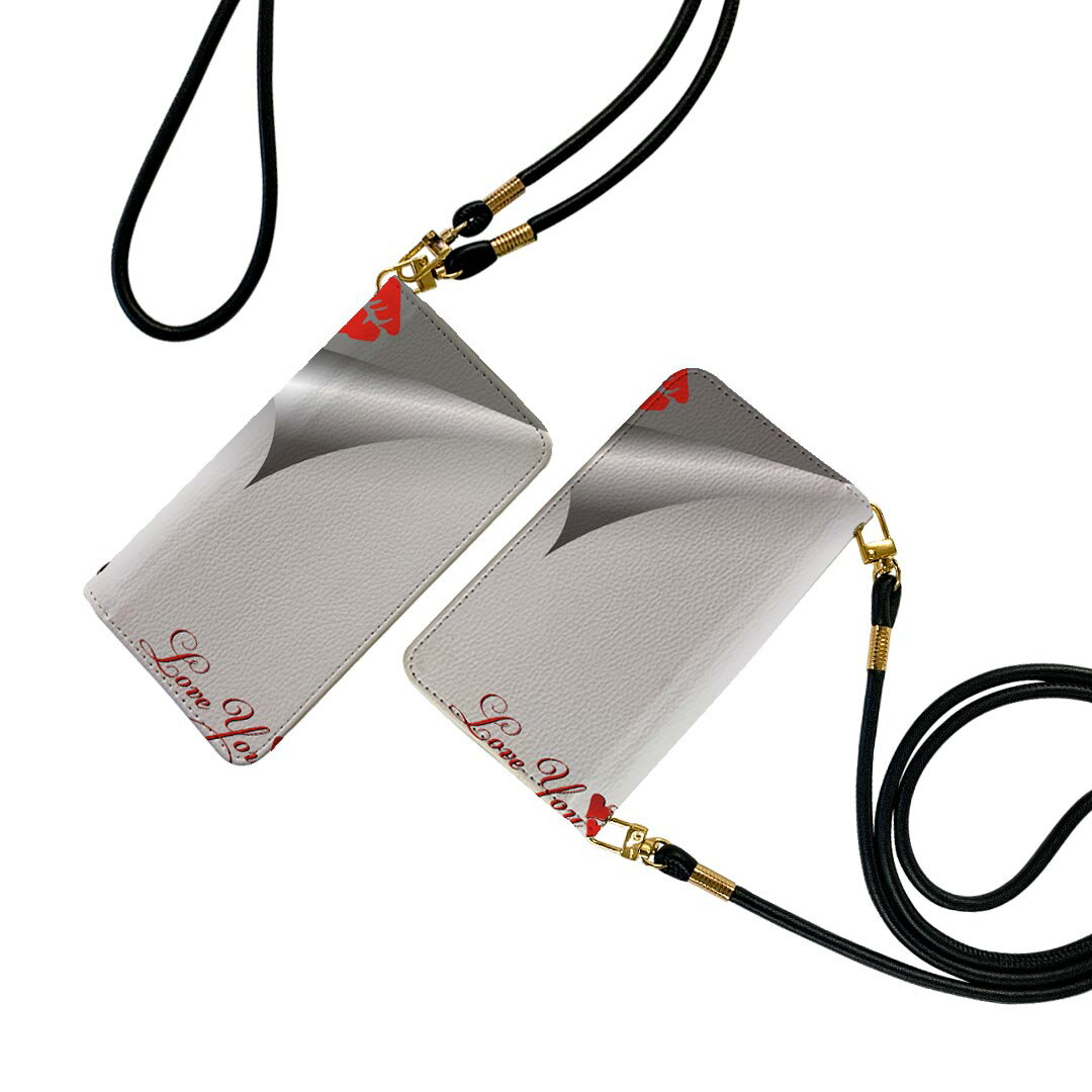 商品特徴・ショルダー付き手帳型スマホケース・シームレスな全面デザイン（内側は落ち着いたオフホワイト）・外側は高品質の人工革を使用・内側にはスマホを装着するケースが付属・機種専用のカメラホール仕様でケースを装着したままの撮影が可能・ワンセグや...