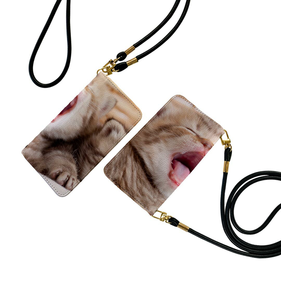 商品特徴・ショルダー付き手帳型スマホケース・シームレスな全面デザイン（内側は落ち着いたオフホワイト）・外側は高品質の人工革を使用・内側にはスマホを装着するケースが付属・機種専用のカメラホール仕様でケースを装着したままの撮影が可能・ワンセグや...