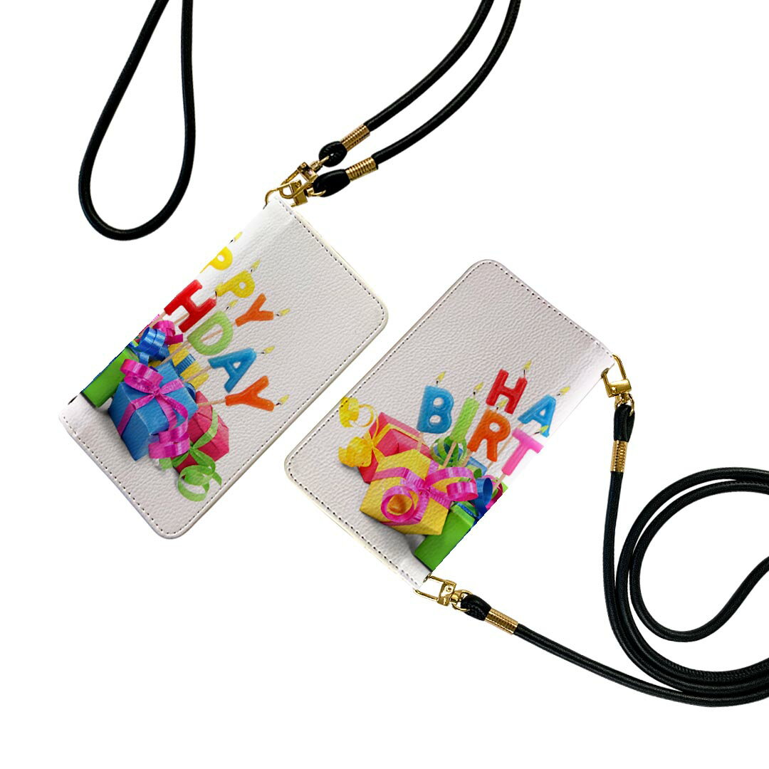 商品特徴・ショルダー付き手帳型スマホケース・シームレスな全面デザイン（内側は落ち着いたオフホワイト）・外側は高品質の人工革を使用・内側にはスマホを装着するケースが付属・機種専用のカメラホール仕様でケースを装着したままの撮影が可能・ワンセグや...