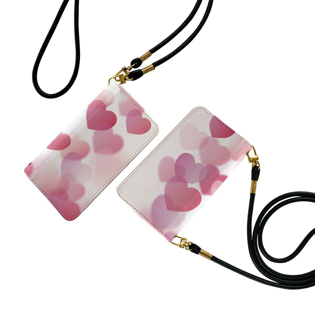 商品特徴・ショルダー付き手帳型スマホケース・シームレスな全面デザイン（内側は落ち着いたオフホワイト）・外側は高品質の人工革を使用・内側にはスマホを装着するケースが付属・機種専用のカメラホール仕様でケースを装着したままの撮影が可能・ワンセグや...