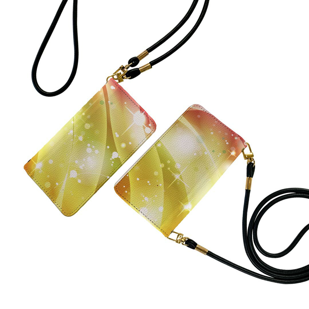 商品特徴・ショルダー付き手帳型スマホケース・シームレスな全面デザイン（内側は落ち着いたオフホワイト）・外側は高品質の人工革を使用・内側にはスマホを装着するケースが付属・機種専用のカメラホール仕様でケースを装着したままの撮影が可能・ワンセグや...