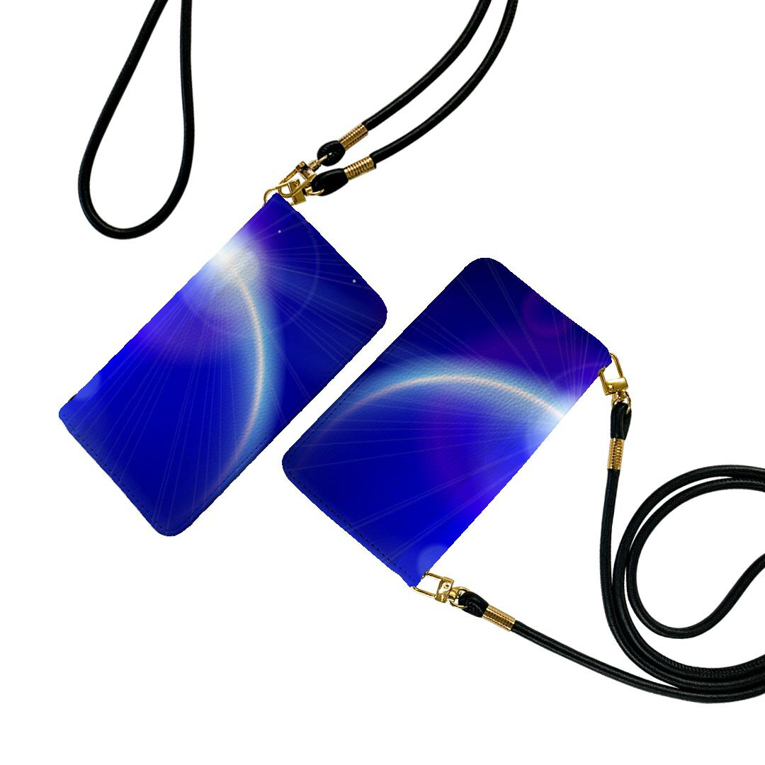 商品特徴・ショルダー付き手帳型スマホケース・シームレスな全面デザイン（内側は落ち着いたオフホワイト）・外側は高品質の人工革を使用・内側にはスマホを装着するケースが付属・機種専用のカメラホール仕様でケースを装着したままの撮影が可能・ワンセグや...