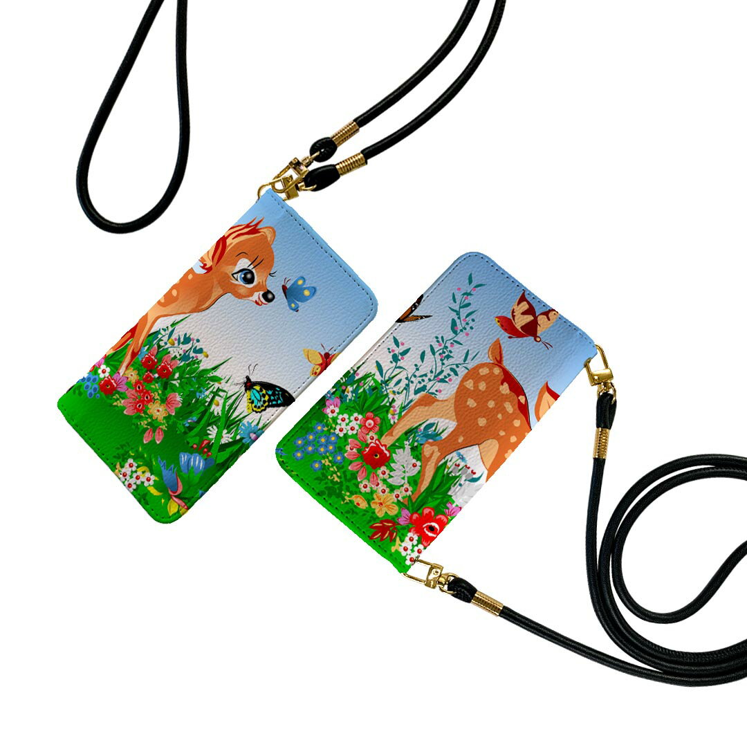 商品特徴・ショルダー付き手帳型スマホケース・シームレスな全面デザイン（内側は落ち着いたオフホワイト）・外側は高品質の人工革を使用・内側にはスマホを装着するケースが付属・機種専用のカメラホール仕様でケースを装着したままの撮影が可能・ワンセグや...