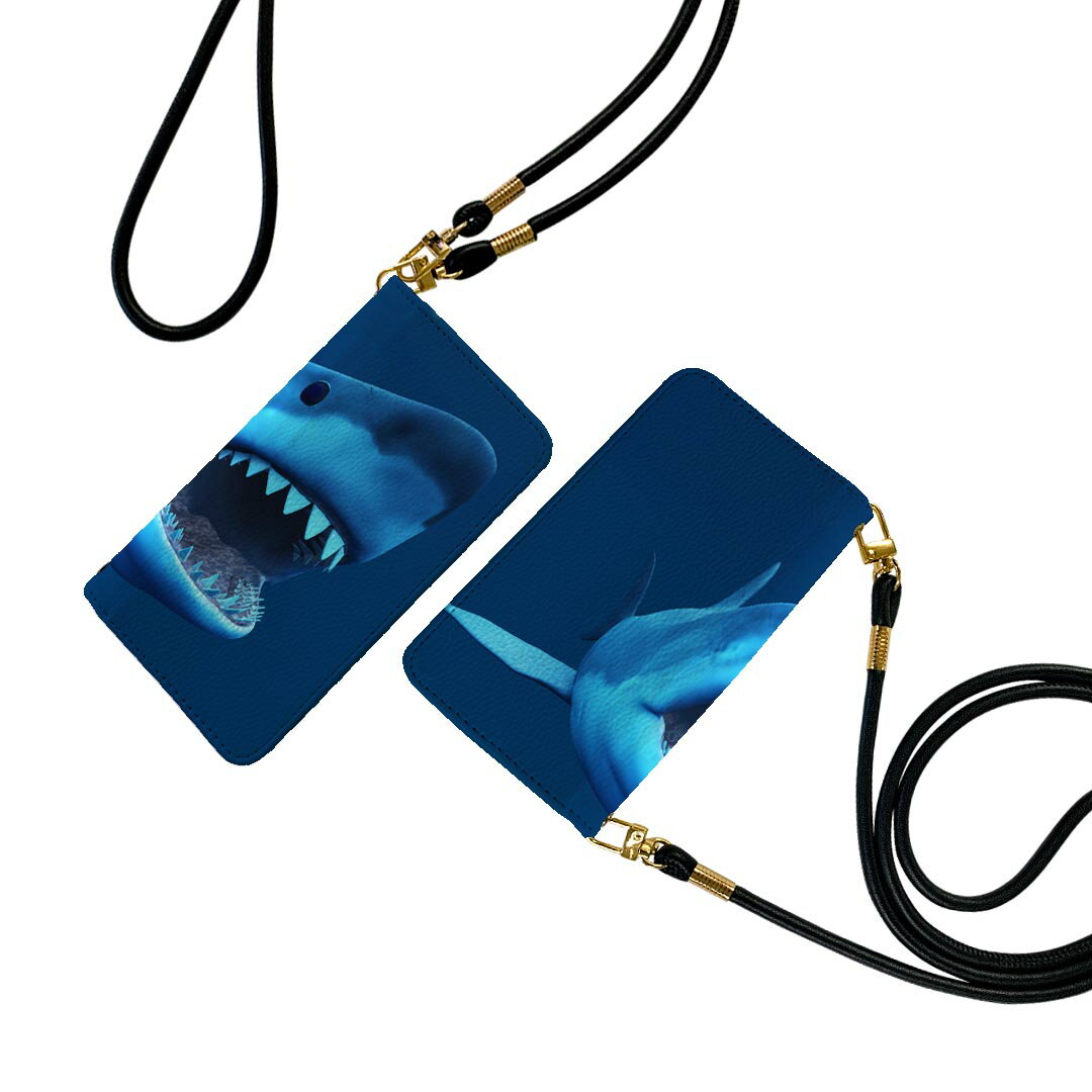 商品特徴・ショルダー付き手帳型スマホケース・シームレスな全面デザイン（内側は落ち着いたオフホワイト）・外側は高品質の人工革を使用・内側にはスマホを装着するケースが付属・機種専用のカメラホール仕様でケースを装着したままの撮影が可能・ワンセグや...