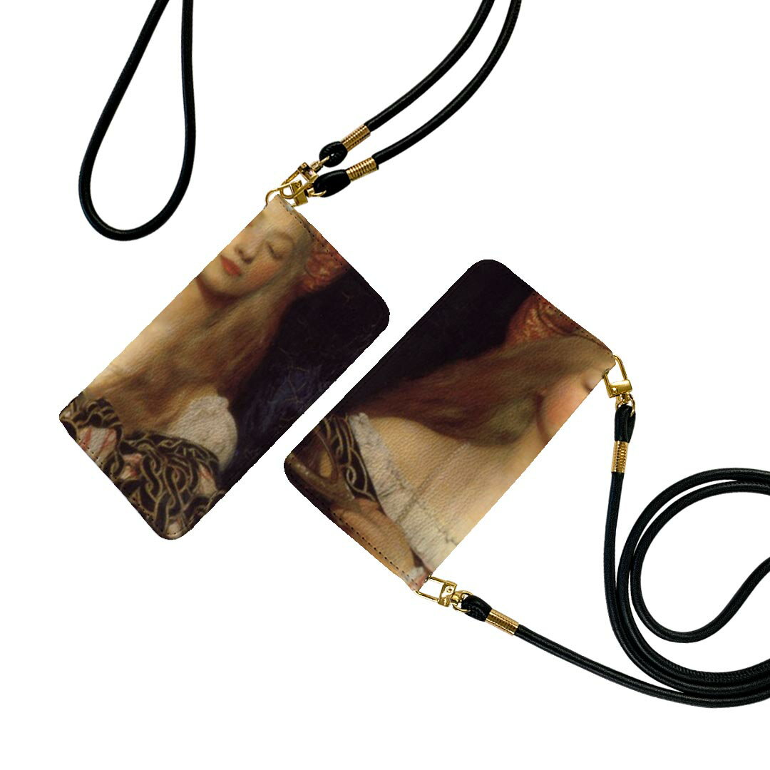 商品特徴・ショルダー付き手帳型スマホケース・シームレスな全面デザイン（内側は落ち着いたオフホワイト）・外側は高品質の人工革を使用・内側にはスマホを装着するケースが付属・機種専用のカメラホール仕様でケースを装着したままの撮影が可能・ワンセグや...