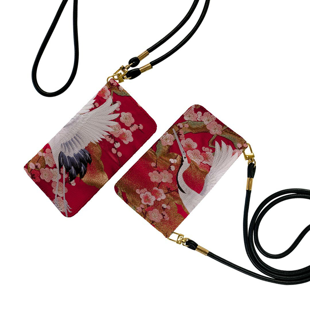 商品特徴・ショルダー付き手帳型スマホケース・シームレスな全面デザイン（内側は落ち着いたオフホワイト）・外側は高品質の人工革を使用・内側にはスマホを装着するケースが付属・機種専用のカメラホール仕様でケースを装着したままの撮影が可能・ワンセグや...