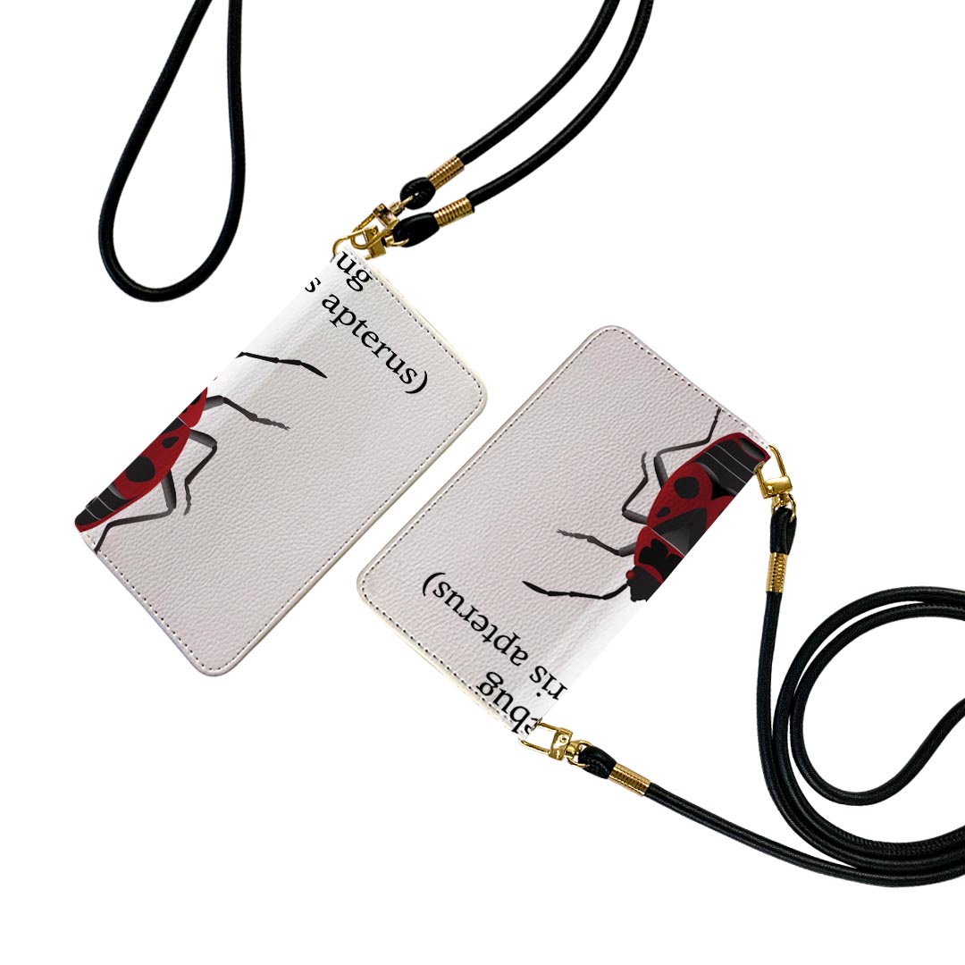 商品特徴・ショルダー付き手帳型スマホケース・シームレスな全面デザイン（内側は落ち着いたオフホワイト）・外側は高品質の人工革を使用・内側にはスマホを装着するケースが付属・機種専用のカメラホール仕様でケースを装着したままの撮影が可能・ワンセグや...