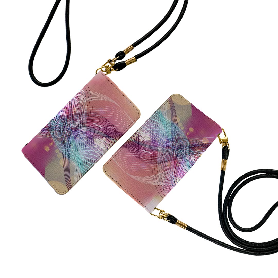 商品特徴・ショルダー付き手帳型スマホケース・シームレスな全面デザイン（内側は落ち着いたオフホワイト）・外側は高品質の人工革を使用・内側にはスマホを装着するケースが付属・機種専用のカメラホール仕様でケースを装着したままの撮影が可能・ワンセグや...