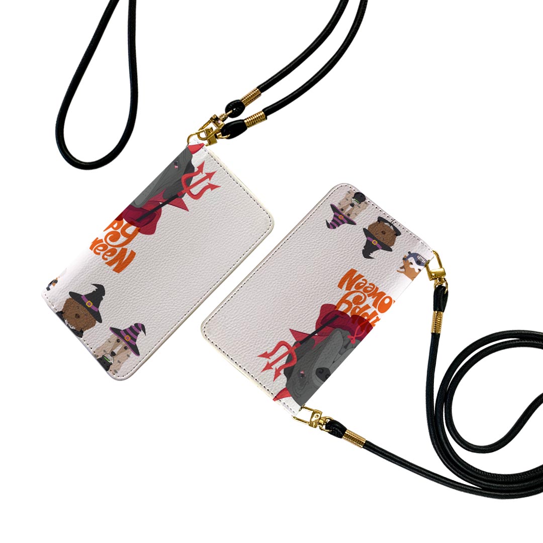 商品特徴・ショルダー付き手帳型スマホケース・シームレスな全面デザイン（内側は落ち着いたオフホワイト）・外側は高品質の人工革を使用・内側にはスマホを装着するケースが付属・機種専用のカメラホール仕様でケースを装着したままの撮影が可能・ワンセグや...