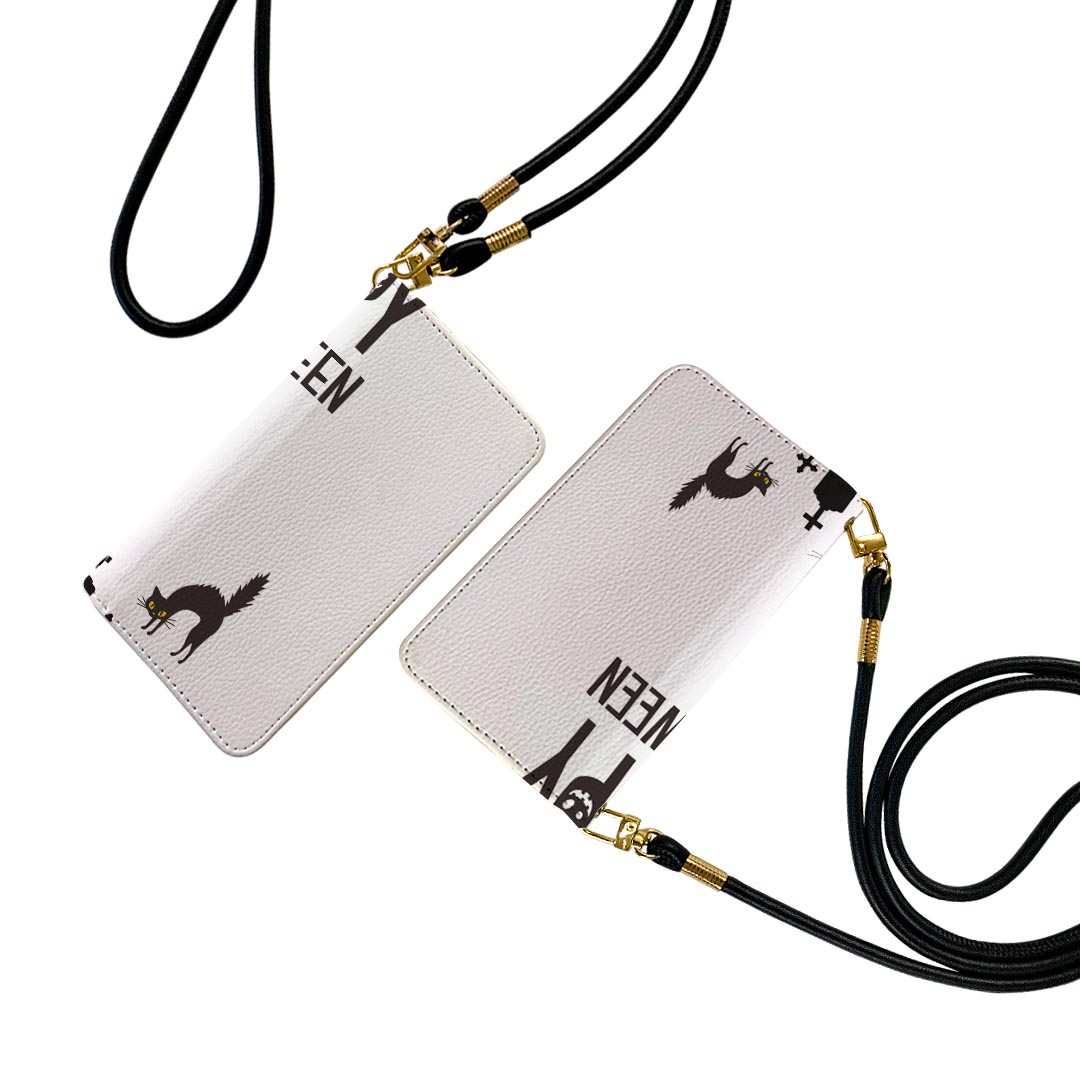 商品特徴・ショルダー付き手帳型スマホケース・シームレスな全面デザイン（内側は落ち着いたオフホワイト）・外側は高品質の人工革を使用・内側にはスマホを装着するケースが付属・機種専用のカメラホール仕様でケースを装着したままの撮影が可能・ワンセグや...