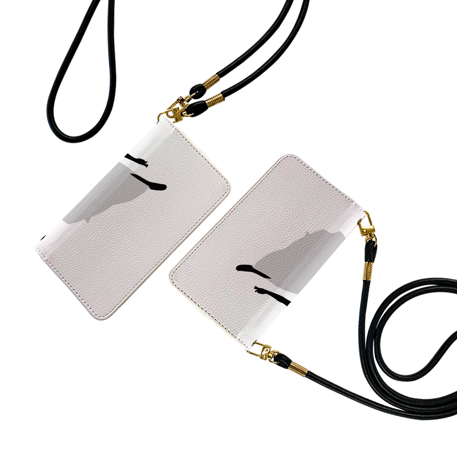 商品特徴・ショルダー付き手帳型スマホケース・シームレスな全面デザイン（内側は落ち着いたオフホワイト）・外側は高品質の人工革を使用・内側にはスマホを装着するケースが付属・機種専用のカメラホール仕様でケースを装着したままの撮影が可能・ワンセグや...