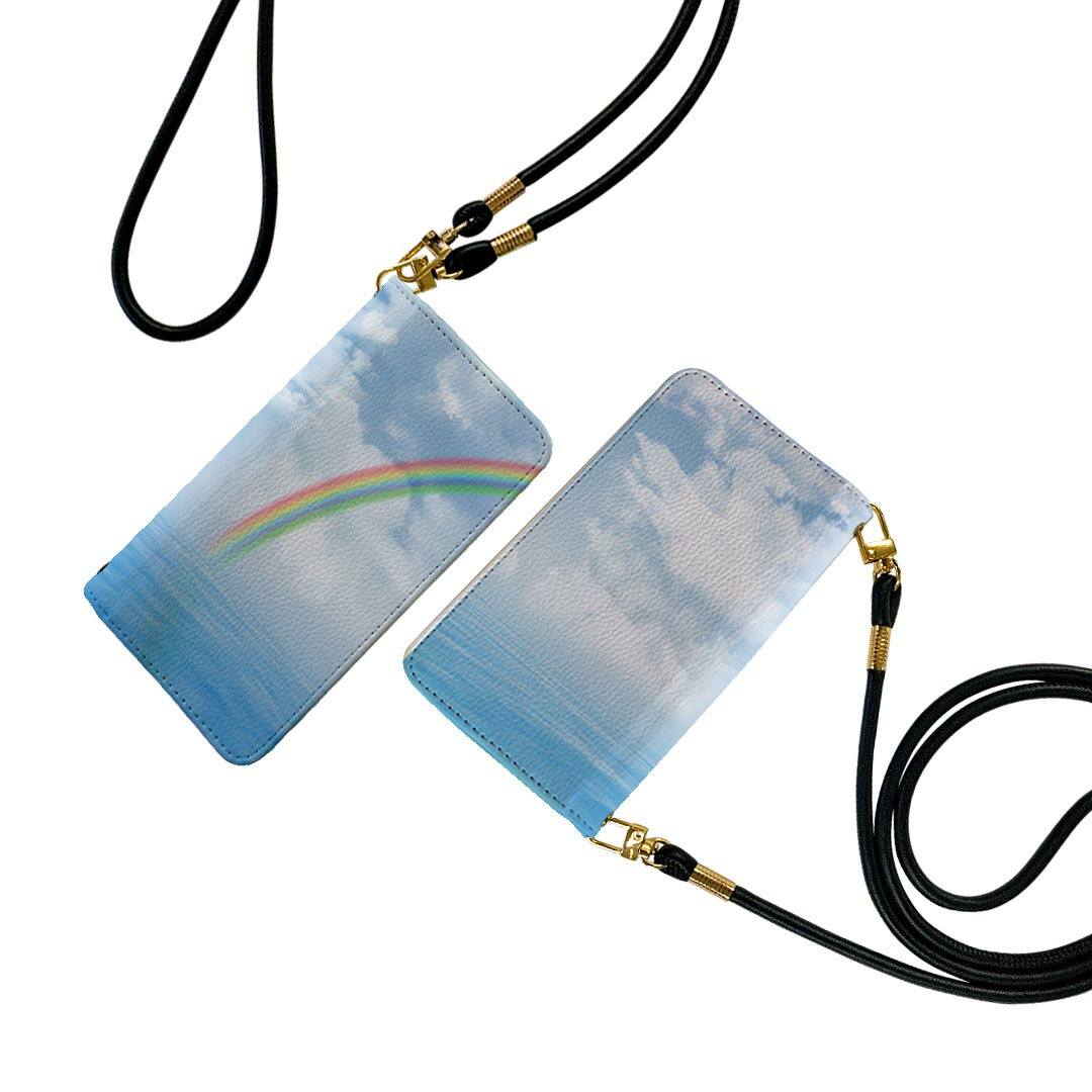 商品特徴・ショルダー付き手帳型スマホケース・シームレスな全面デザイン（内側は落ち着いたオフホワイト）・外側は高品質の人工革を使用・内側にはスマホを装着するケースが付属・機種専用のカメラホール仕様でケースを装着したままの撮影が可能・ワンセグや...