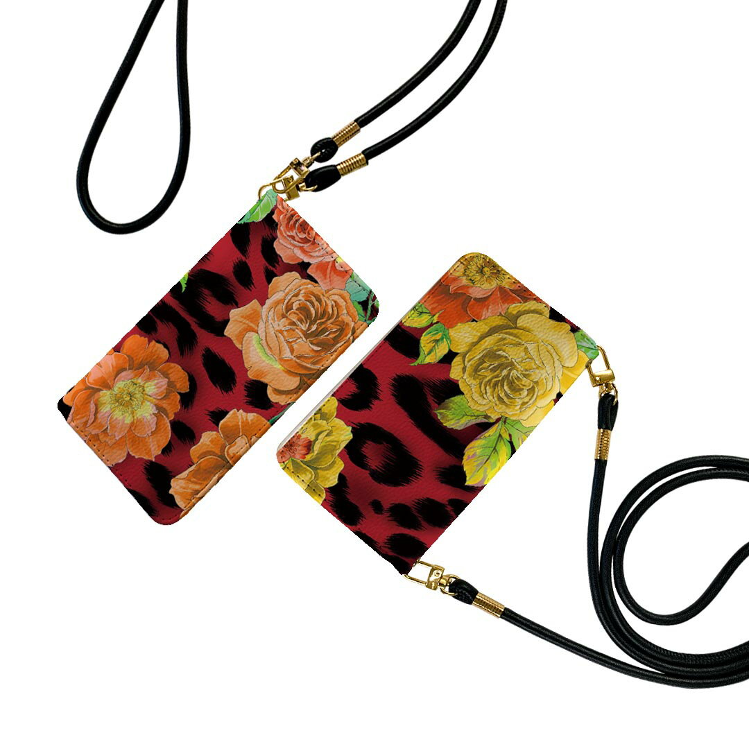 商品特徴・ショルダー付き手帳型スマホケース・シームレスな全面デザイン（内側は落ち着いたオフホワイト）・外側は高品質の人工革を使用・内側にはスマホを装着するケースが付属・機種専用のカメラホール仕様でケースを装着したままの撮影が可能・ワンセグや...