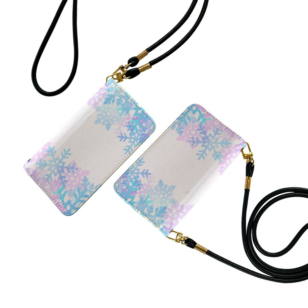 商品特徴・ショルダー付き手帳型スマホケース・シームレスな全面デザイン（内側は落ち着いたオフホワイト）・外側は高品質の人工革を使用・内側にはスマホを装着するケースが付属・機種専用のカメラホール仕様でケースを装着したままの撮影が可能・ワンセグや...