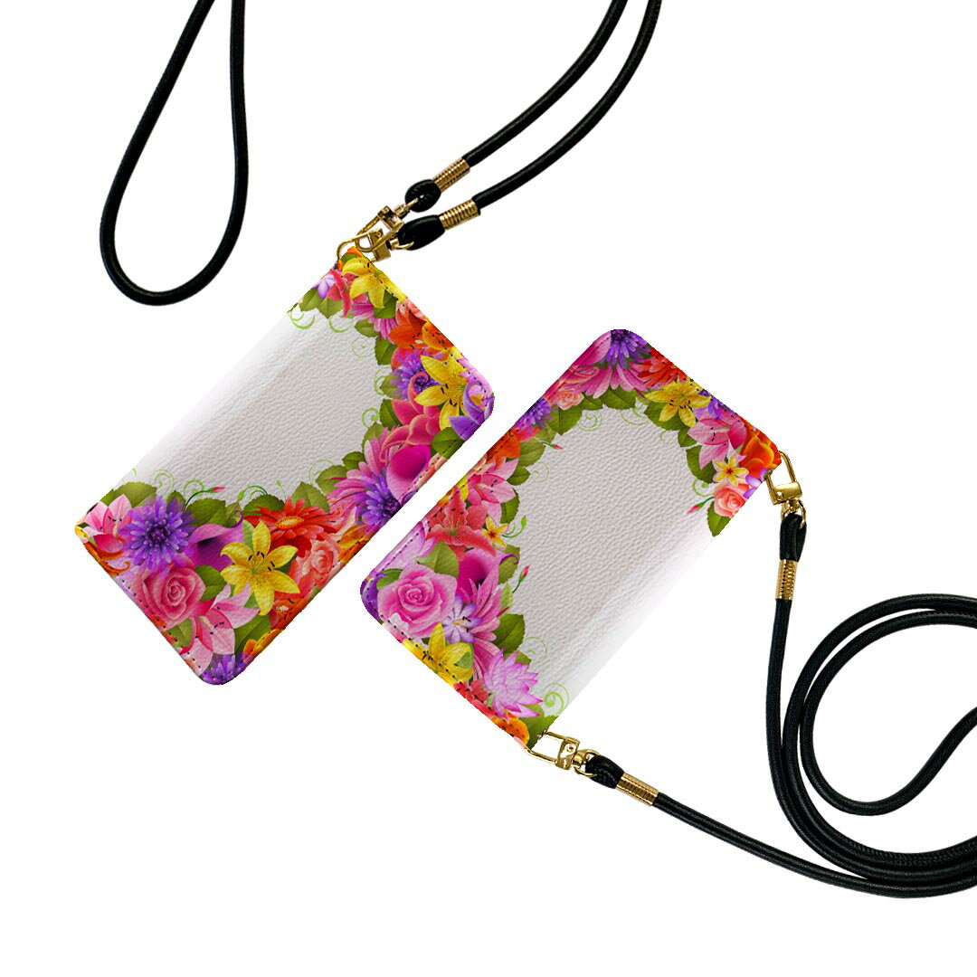 商品特徴・ショルダー付き手帳型スマホケース・シームレスな全面デザイン（内側は落ち着いたオフホワイト）・外側は高品質の人工革を使用・内側にはスマホを装着するケースが付属・機種専用のカメラホール仕様でケースを装着したままの撮影が可能・ワンセグや...