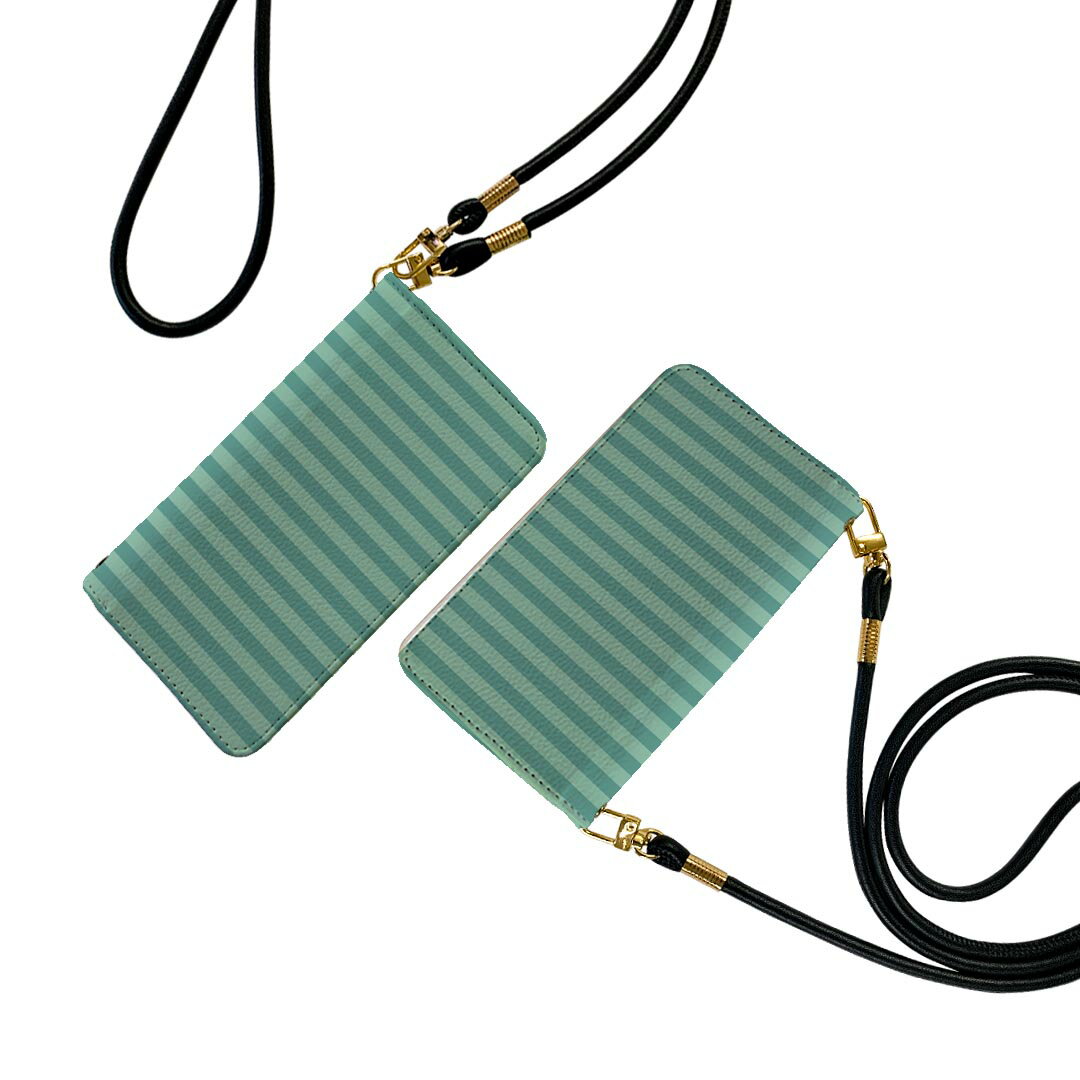 商品特徴・ショルダー付き手帳型スマホケース・シームレスな全面デザイン（内側は落ち着いたオフホワイト）・外側は高品質の人工革を使用・内側にはスマホを装着するケースが付属・機種専用のカメラホール仕様でケースを装着したままの撮影が可能・ワンセグや...