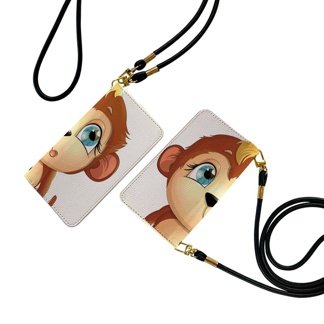 商品特徴・ショルダー付き手帳型スマホケース・シームレスな全面デザイン（内側は落ち着いたオフホワイト）・外側は高品質の人工革を使用・内側にはスマホを装着するケースが付属・機種専用のカメラホール仕様でケースを装着したままの撮影が可能・ワンセグや...