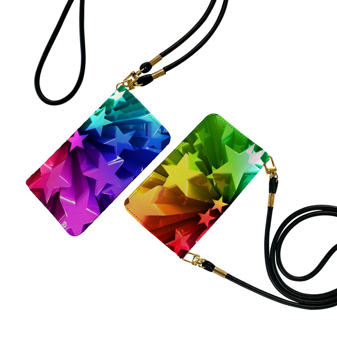 商品特徴・ショルダー付き手帳型スマホケース・シームレスな全面デザイン（内側は落ち着いたオフホワイト）・外側は高品質の人工革を使用・内側にはスマホを装着するケースが付属・機種専用のカメラホール仕様でケースを装着したままの撮影が可能・ワンセグや...