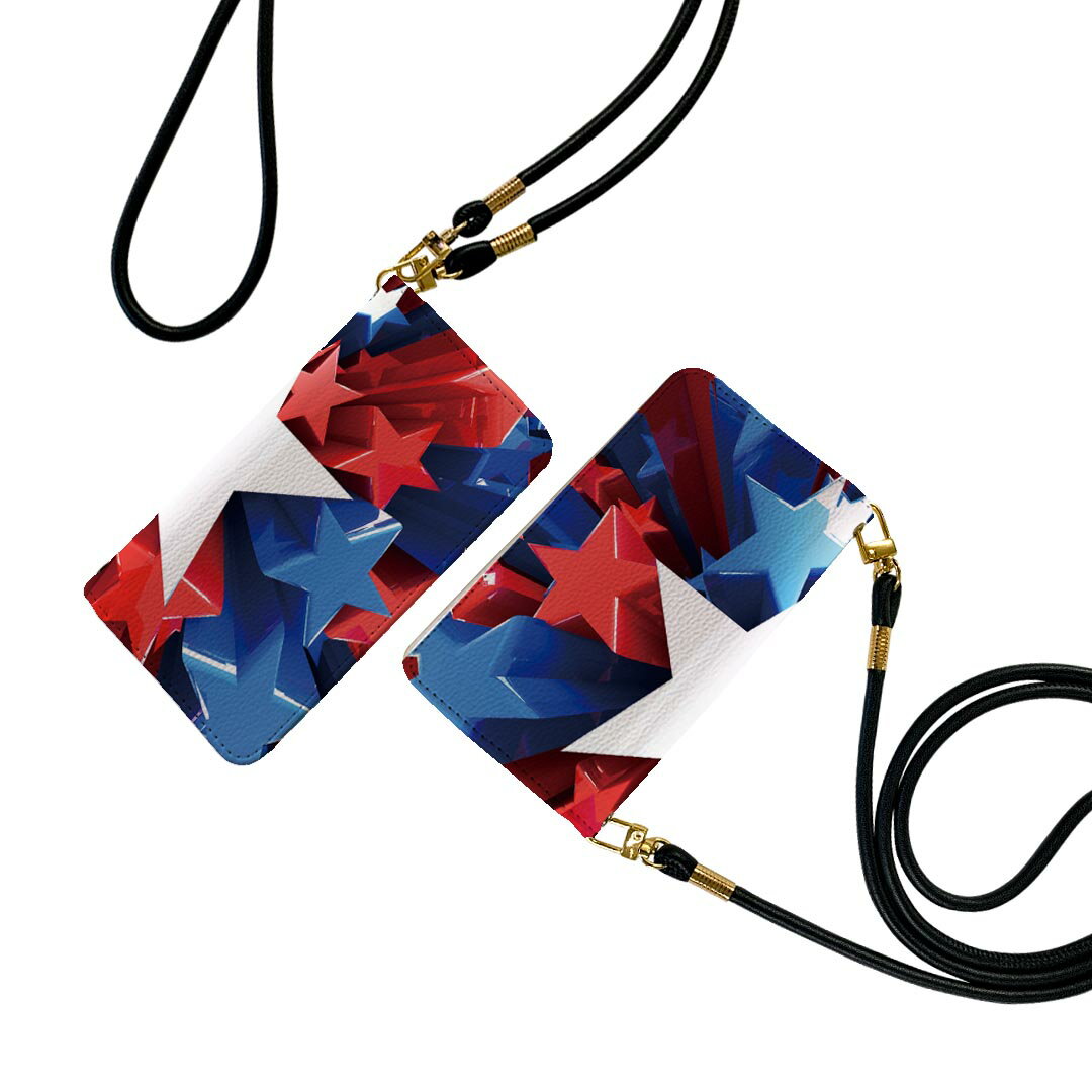 商品特徴・ショルダー付き手帳型スマホケース・シームレスな全面デザイン（内側は落ち着いたオフホワイト）・外側は高品質の人工革を使用・内側にはスマホを装着するケースが付属・機種専用のカメラホール仕様でケースを装着したままの撮影が可能・ワンセグや...