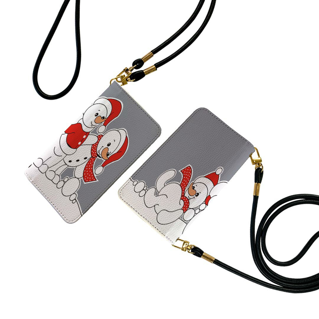 商品特徴・ショルダー付き手帳型スマホケース・シームレスな全面デザイン（内側は落ち着いたオフホワイト）・外側は高品質の人工革を使用・内側にはスマホを装着するケースが付属・機種専用のカメラホール仕様でケースを装着したままの撮影が可能・ワンセグや...