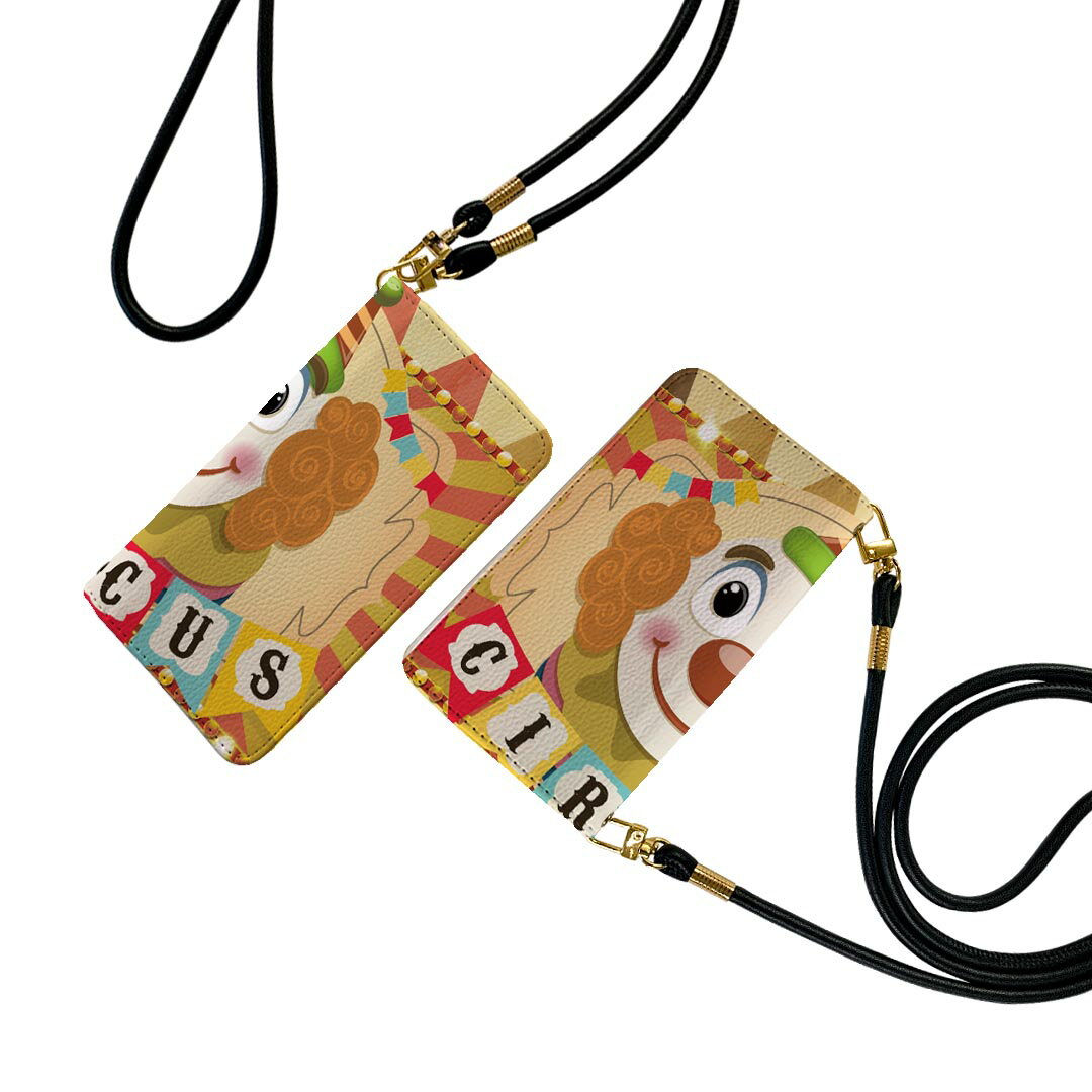 商品特徴・ショルダー付き手帳型スマホケース・シームレスな全面デザイン（内側は落ち着いたオフホワイト）・外側は高品質の人工革を使用・内側にはスマホを装着するケースが付属・機種専用のカメラホール仕様でケースを装着したままの撮影が可能・ワンセグや...