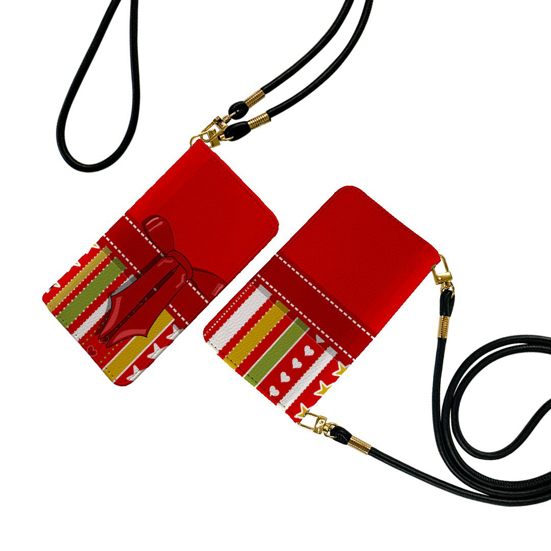 商品特徴・ショルダー付き手帳型スマホケース・シームレスな全面デザイン（内側は落ち着いたオフホワイト）・外側は高品質の人工革を使用・内側にはスマホを装着するケースが付属・機種専用のカメラホール仕様でケースを装着したままの撮影が可能・ワンセグや...