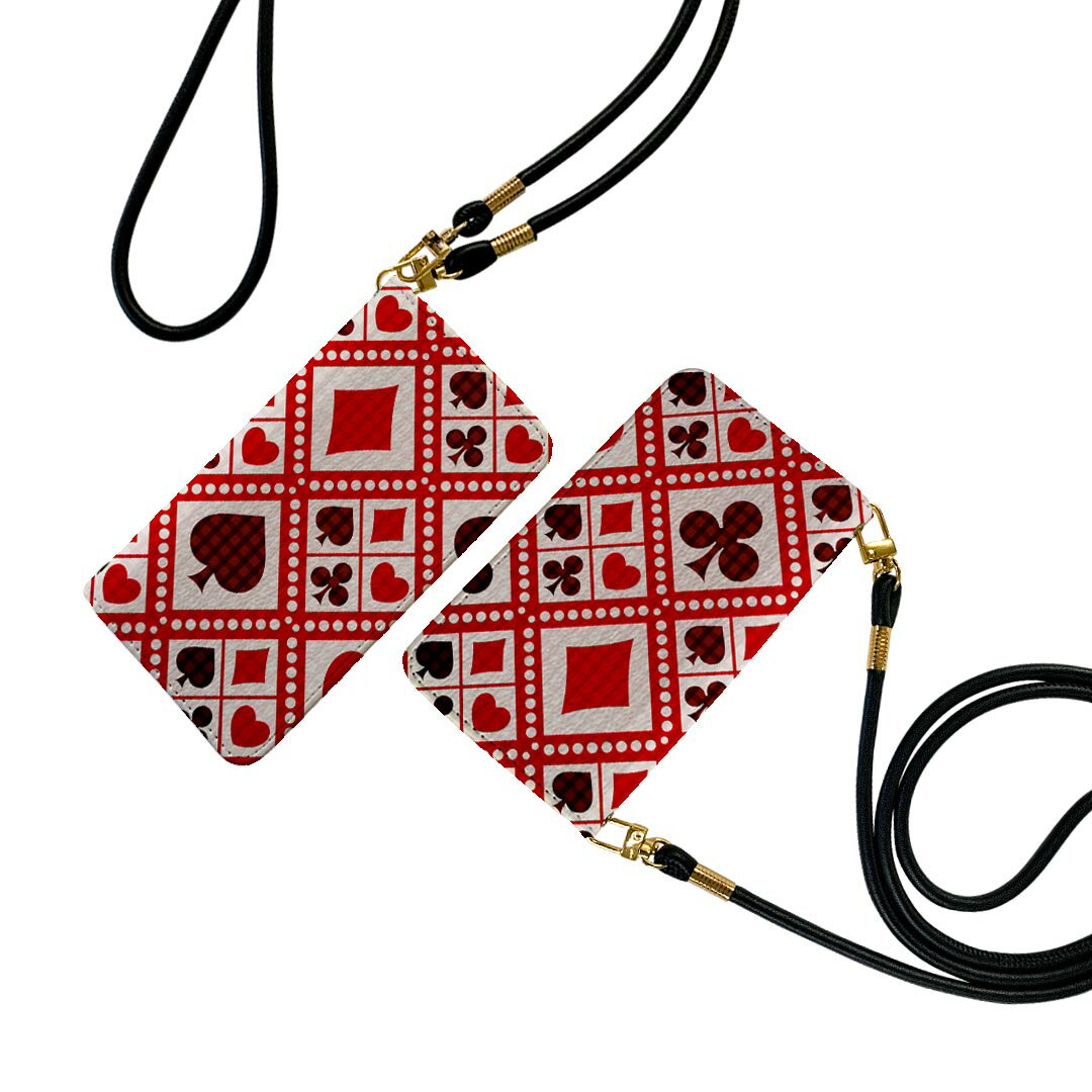 商品特徴・ショルダー付き手帳型スマホケース・シームレスな全面デザイン（内側は落ち着いたオフホワイト）・外側は高品質の人工革を使用・内側にはスマホを装着するケースが付属・機種専用のカメラホール仕様でケースを装着したままの撮影が可能・ワンセグや...