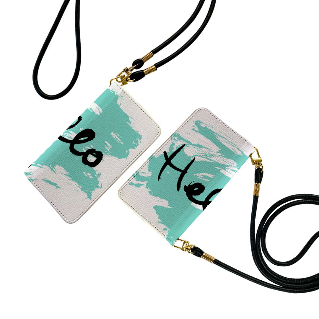 商品特徴・ショルダー付き手帳型スマホケース・シームレスな全面デザイン（内側は落ち着いたオフホワイト）・外側は高品質の人工革を使用・内側にはスマホを装着するケースが付属・機種専用のカメラホール仕様でケースを装着したままの撮影が可能・ワンセグや...