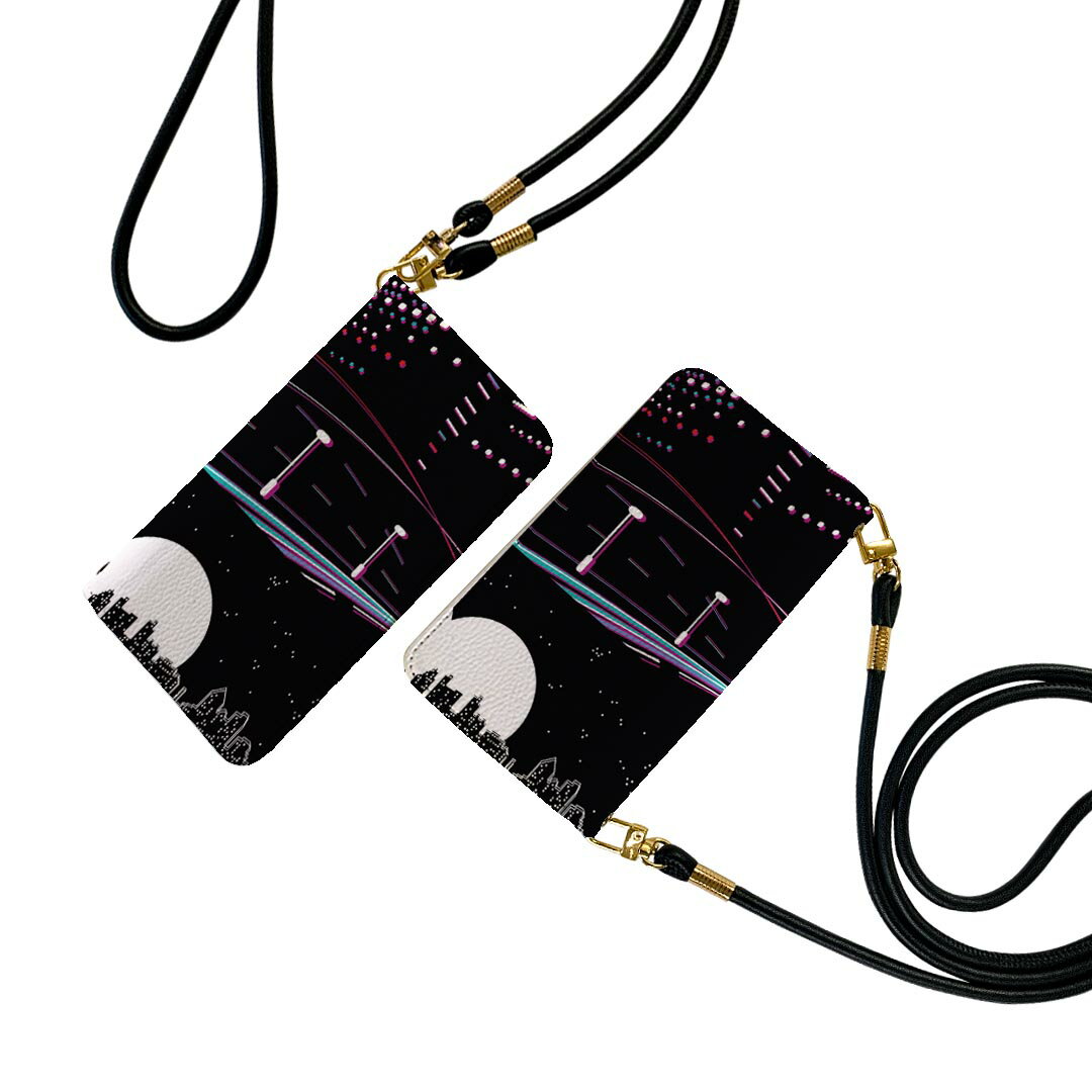 商品特徴・ショルダー付き手帳型スマホケース・シームレスな全面デザイン（内側は落ち着いたオフホワイト）・外側は高品質の人工革を使用・内側にはスマホを装着するケースが付属・機種専用のカメラホール仕様でケースを装着したままの撮影が可能・ワンセグや...