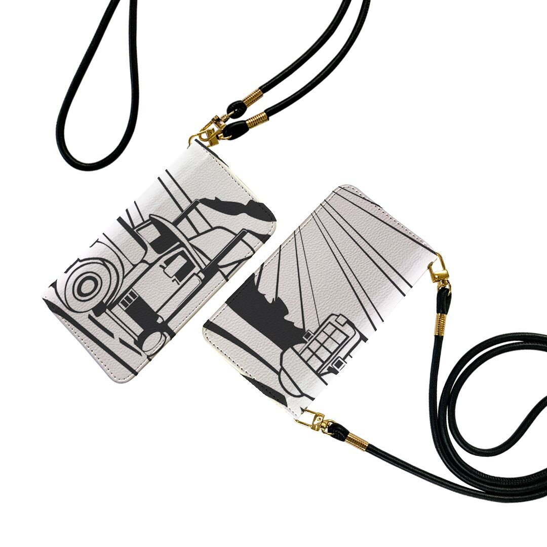 商品特徴・ショルダー付き手帳型スマホケース・シームレスな全面デザイン（内側は落ち着いたオフホワイト）・外側は高品質の人工革を使用・内側にはスマホを装着するケースが付属・機種専用のカメラホール仕様でケースを装着したままの撮影が可能・ワンセグや...