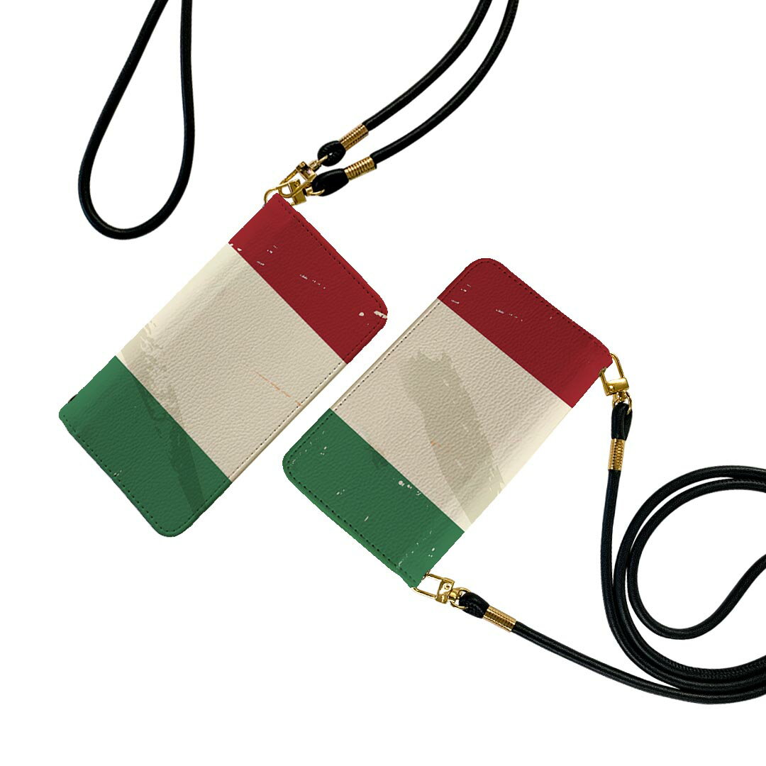 商品特徴・ショルダー付き手帳型スマホケース・シームレスな全面デザイン（内側は落ち着いたオフホワイト）・外側は高品質の人工革を使用・内側にはスマホを装着するケースが付属・機種専用のカメラホール仕様でケースを装着したままの撮影が可能・ワンセグや...