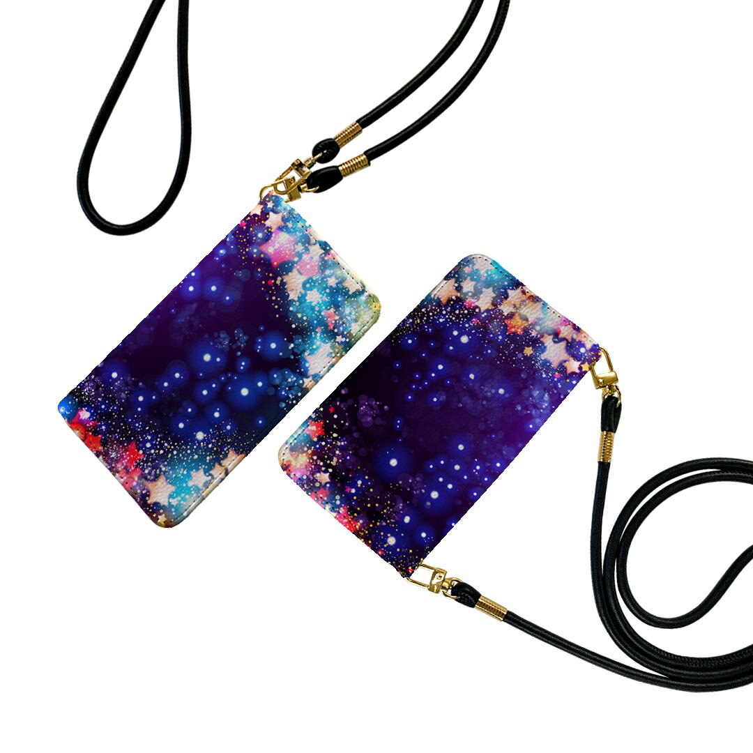 商品特徴・ショルダー付き手帳型スマホケース・シームレスな全面デザイン（内側は落ち着いたオフホワイト）・外側は高品質の人工革を使用・内側にはスマホを装着するケースが付属・機種専用のカメラホール仕様でケースを装着したままの撮影が可能・ワンセグや...