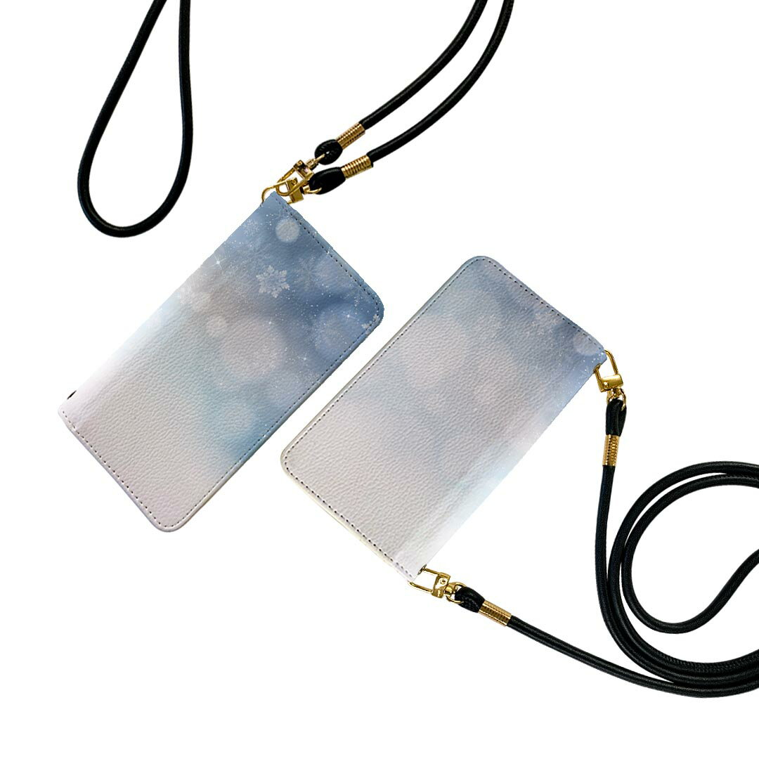 商品特徴・ショルダー付き手帳型スマホケース・シームレスな全面デザイン（内側は落ち着いたオフホワイト）・外側は高品質の人工革を使用・内側にはスマホを装着するケースが付属・機種専用のカメラホール仕様でケースを装着したままの撮影が可能・ワンセグや...