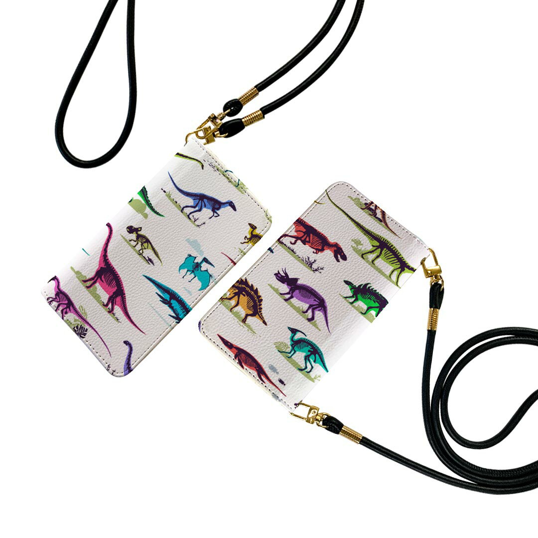 商品特徴・ショルダー付き手帳型スマホケース・シームレスな全面デザイン（内側は落ち着いたオフホワイト）・外側は高品質の人工革を使用・内側にはスマホを装着するケースが付属・機種専用のカメラホール仕様でケースを装着したままの撮影が可能・ワンセグや...