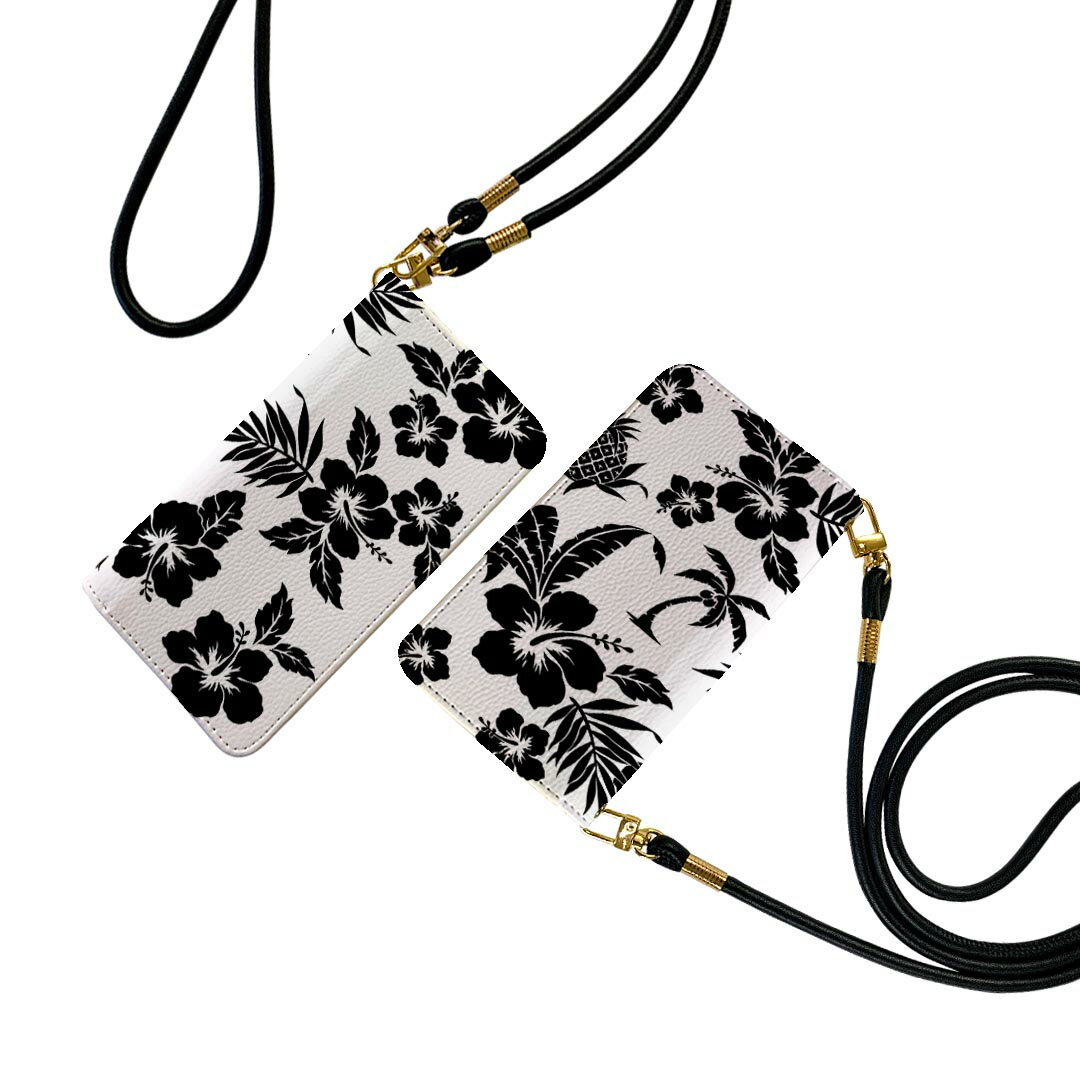 商品特徴・ショルダー付き手帳型スマホケース・シームレスな全面デザイン（内側は落ち着いたオフホワイト）・外側は高品質の人工革を使用・内側にはスマホを装着するケースが付属・機種専用のカメラホール仕様でケースを装着したままの撮影が可能・ワンセグや...