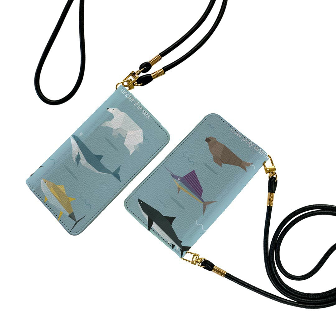 商品特徴・ショルダー付き手帳型スマホケース・シームレスな全面デザイン（内側は落ち着いたオフホワイト）・外側は高品質の人工革を使用・内側にはスマホを装着するケースが付属・機種専用のカメラホール仕様でケースを装着したままの撮影が可能・ワンセグや...