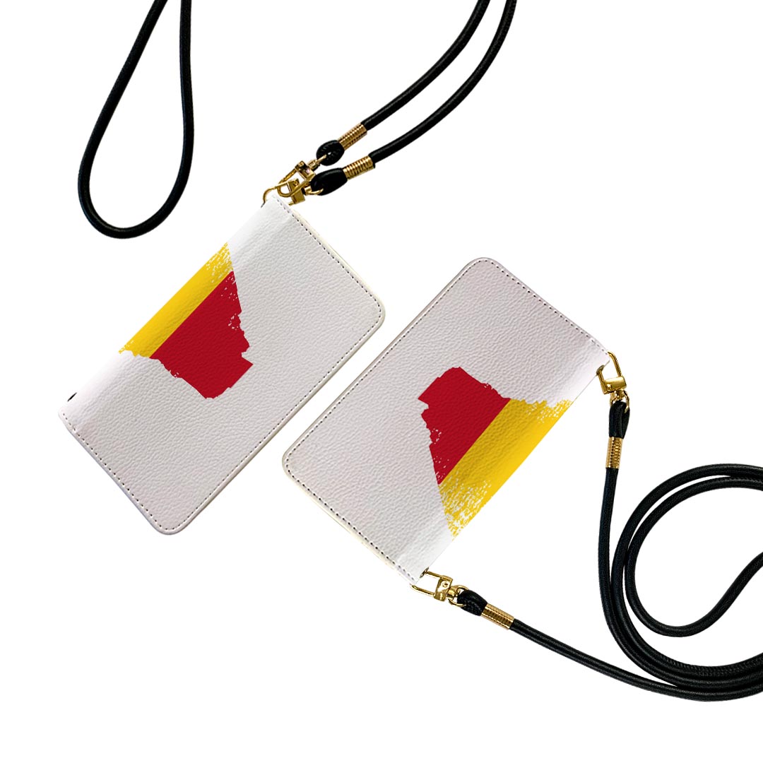 商品特徴・ショルダー付き手帳型スマホケース・シームレスな全面デザイン（内側は落ち着いたオフホワイト）・外側は高品質の人工革を使用・内側にはスマホを装着するケースが付属・機種専用のカメラホール仕様でケースを装着したままの撮影が可能・ワンセグや...