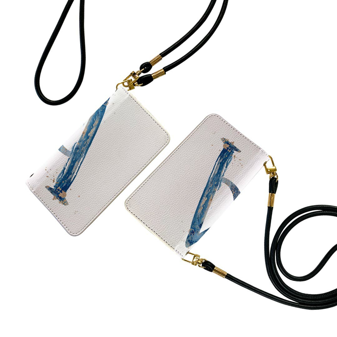 商品特徴・ショルダー付き手帳型スマホケース・シームレスな全面デザイン（内側は落ち着いたオフホワイト）・外側は高品質の人工革を使用・内側にはスマホを装着するケースが付属・機種専用のカメラホール仕様でケースを装着したままの撮影が可能・ワンセグや...