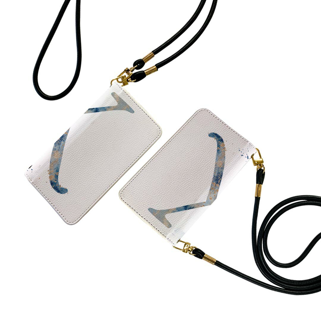 商品特徴・ショルダー付き手帳型スマホケース・シームレスな全面デザイン（内側は落ち着いたオフホワイト）・外側は高品質の人工革を使用・内側にはスマホを装着するケースが付属・機種専用のカメラホール仕様でケースを装着したままの撮影が可能・ワンセグや...