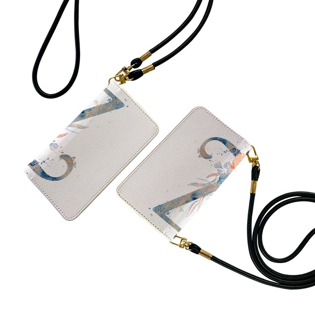 商品特徴・ショルダー付き手帳型スマホケース・シームレスな全面デザイン（内側は落ち着いたオフホワイト）・外側は高品質の人工革を使用・内側にはスマホを装着するケースが付属・機種専用のカメラホール仕様でケースを装着したままの撮影が可能・ワンセグや...