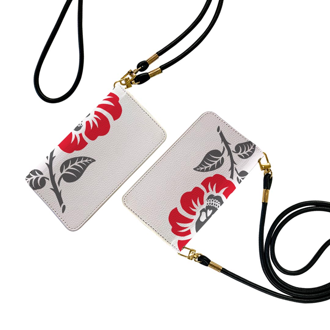 商品特徴・ショルダー付き手帳型スマホケース・シームレスな全面デザイン（内側は落ち着いたオフホワイト）・外側は高品質の人工革を使用・内側にはスマホを装着するケースが付属・機種専用のカメラホール仕様でケースを装着したままの撮影が可能・ワンセグや...