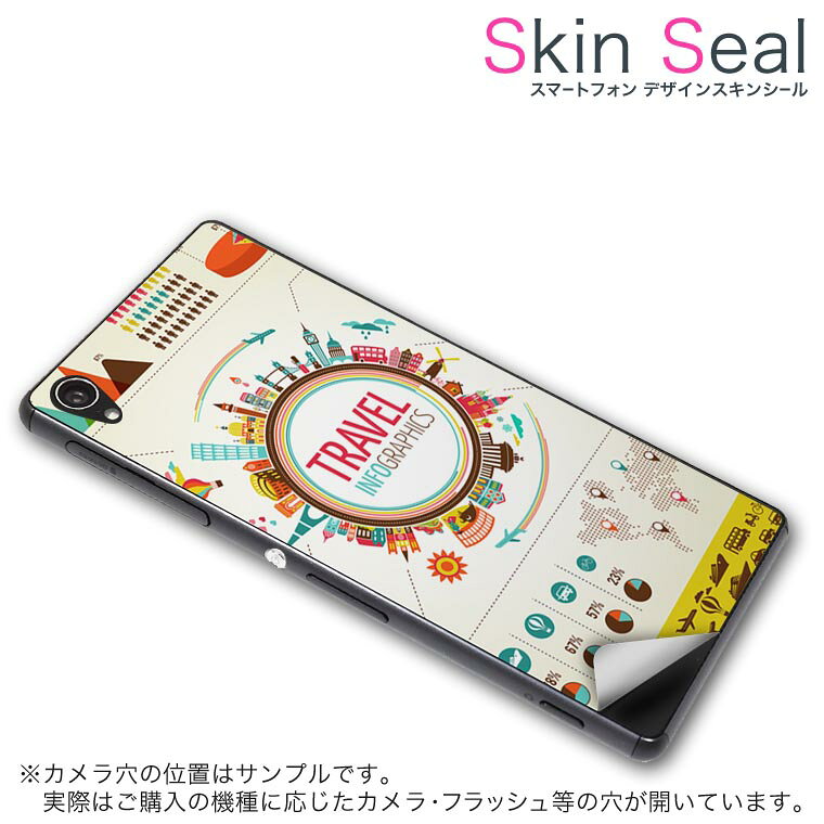商品特徴 ・貼るだけでおしゃれに簡単着せ替え、スマホ用デザインスキンシール！ ・高精細プリントで写真と遜色のない仕上がり！半光沢シートはしっとりツヤのある表現力！ ・ちょっとしたすり傷からスマホを保護！ ・「裸で持つ派」の人にはもちろん、シ...