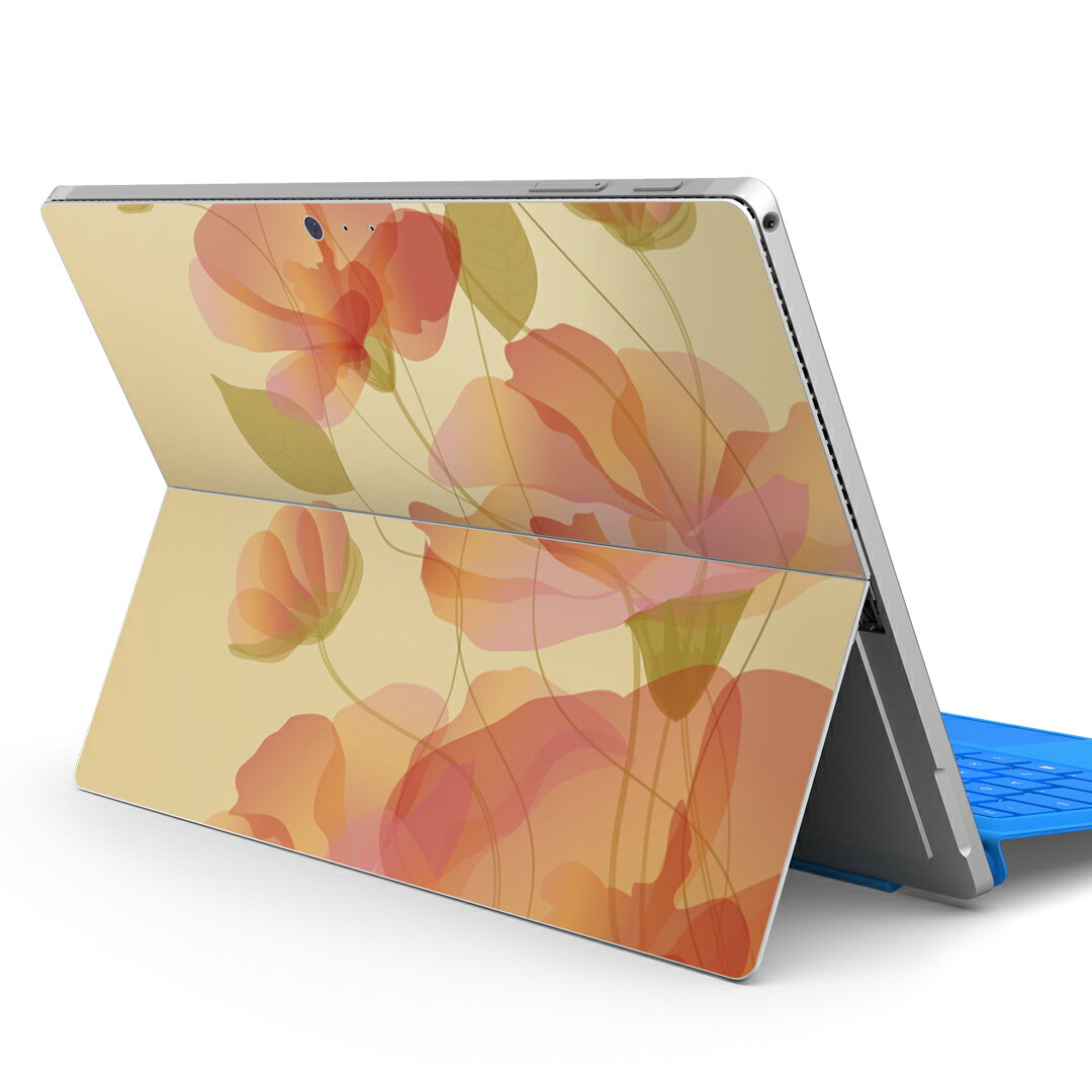 商品特徴・貼るだけでかんたん着せ替え、Surface pro 9 /pro 8 /pro X /pro 7 /2017 /4 専用デザインスキンシール・高精細プリントで写真と遜色のない仕上がり！半光沢シートでしっとりツヤのある表現力・ちょっ...